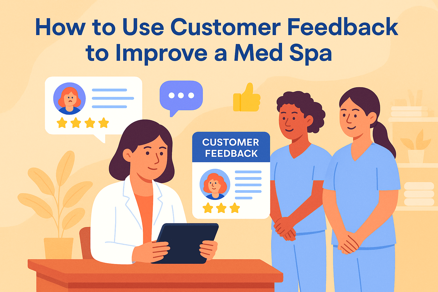 How to Use Customer Feedback to Improve a Med Spa